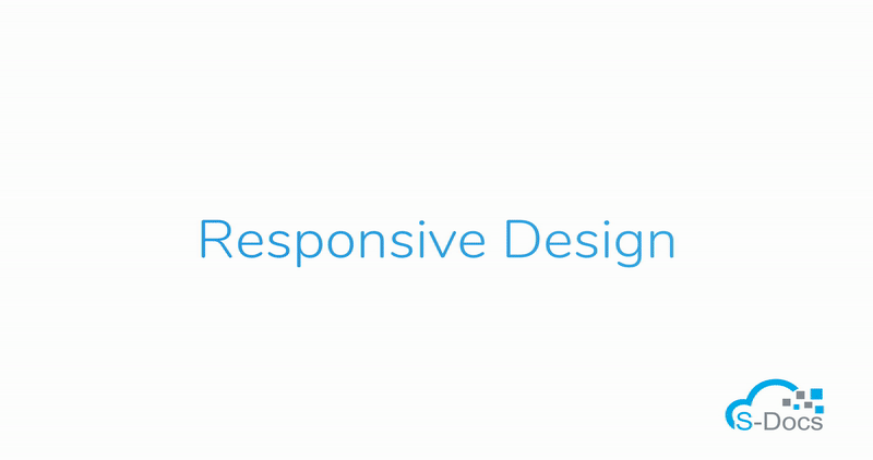Introducing The S-Docs Template Editor UI Refresh