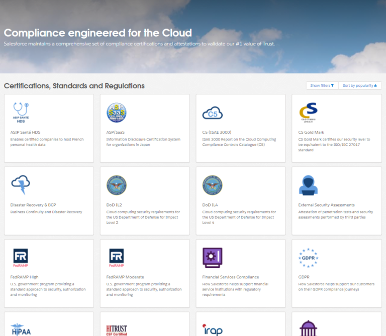 Reduce Your Compliance Burden With Native Salesforce Apps