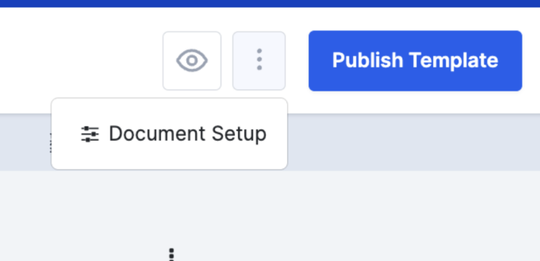 Changing template settings and formatting – S-Docs for Salesforce